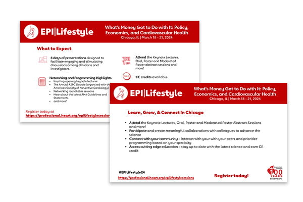 EPI|Lifestyle 2024 Promotional Toolkit - Professional Heart Daily ...