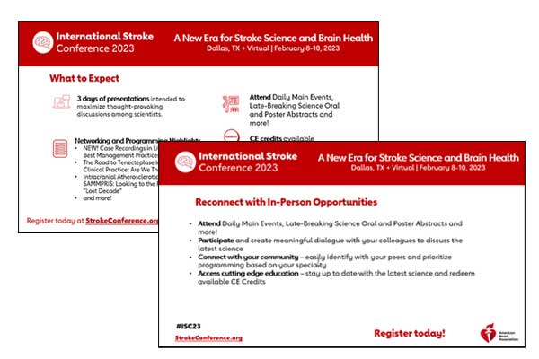 International Stroke Conference Toolkit - Professional Heart Daily ...